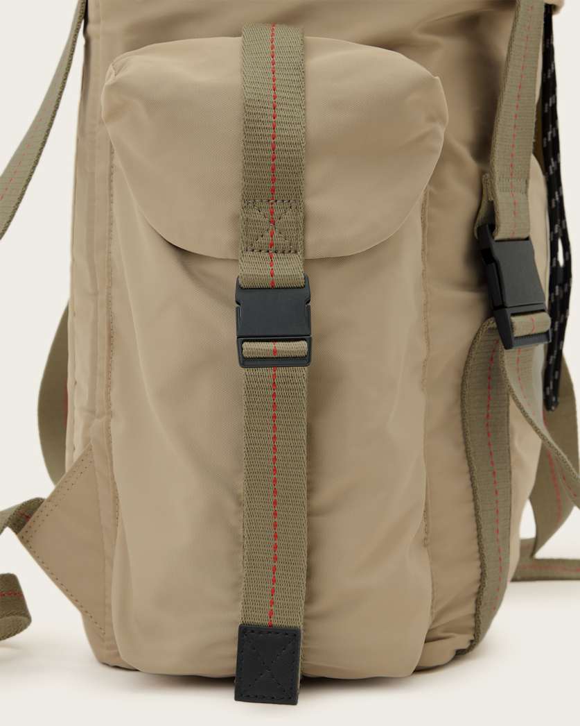 Mars Recycled Backpack Light Khaki | ALLSAINTS US